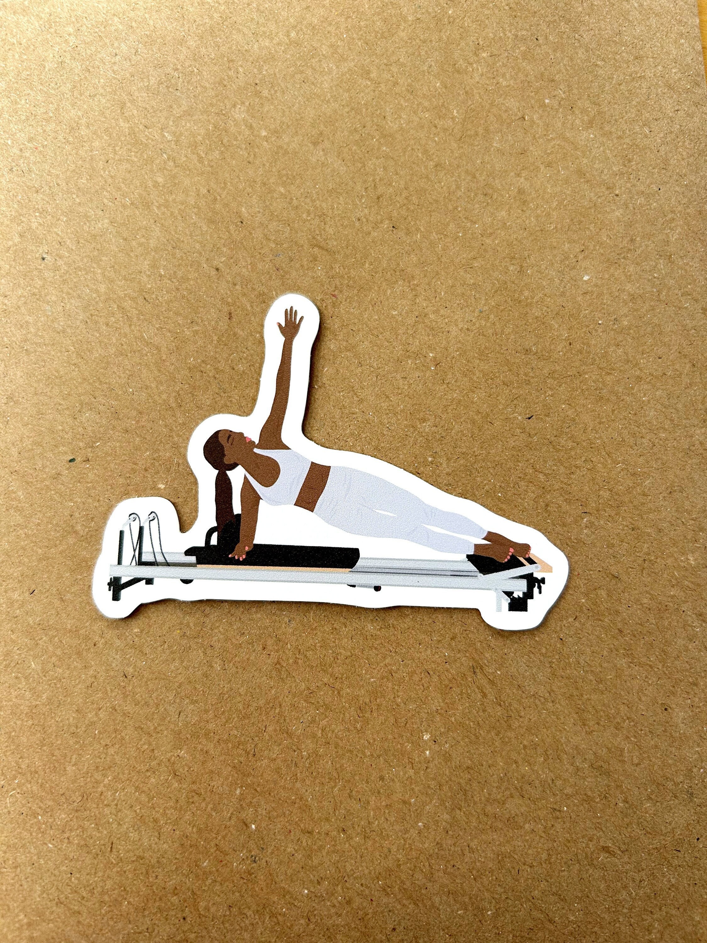 Pilates Sticker, Pilates, Sticker, Reformer Pilates, Pilates Lover ...