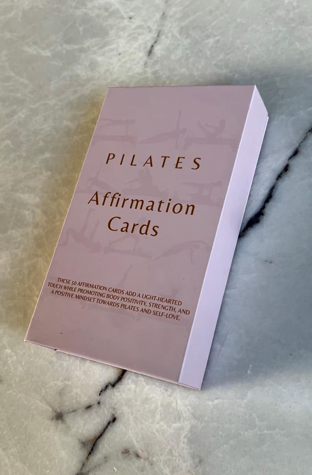 Pilates Affirmation Cards, Unique Affirmations, Pilates Lovers, Pilates ...