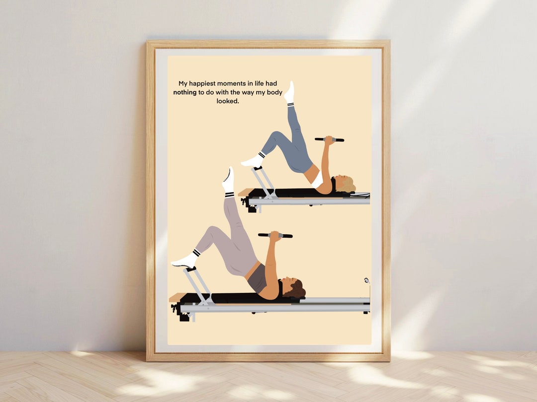 Pilates Happy Moment, Pilates Humour, Reformer Pose, Pilates Present ...