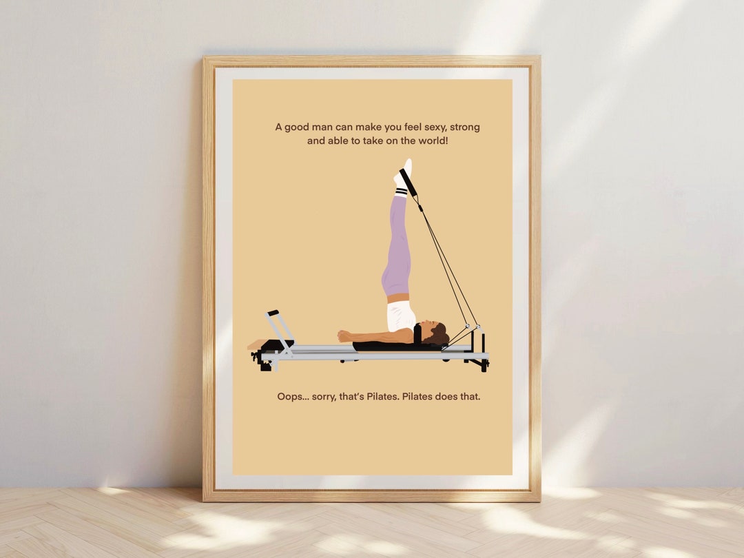 Pilates Feel Sexy, Pilates Humour, Reformer Pose, Pilates Present ...