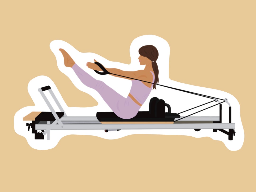 Pilates Sticker, Pilates, Sticker, Reformer Pilates, Pilates Lover ...