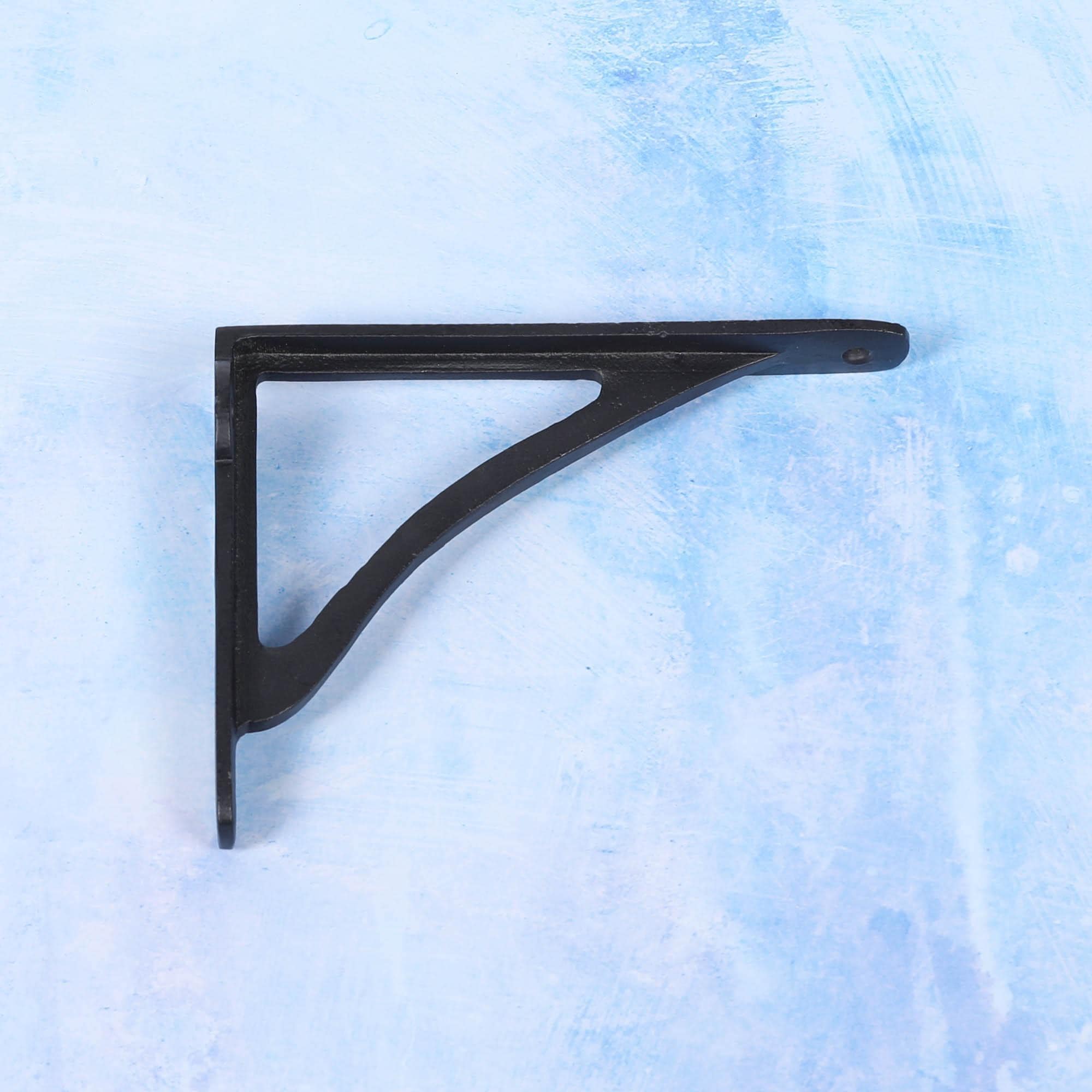 Black Finished Cast Iron Antique Style Wall Shelf Bracket Cistern ...
