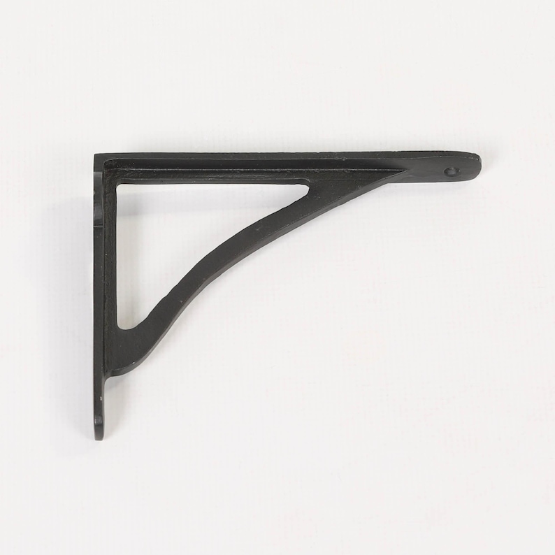 Black Finished Cast Iron Antique Style Wall Shelf Bracket Cistern ...