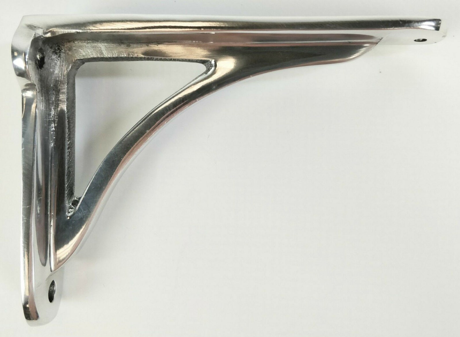 Cast Chrome Polished Antique Style Wall Shelf Bracket Cistern - Etsy UK