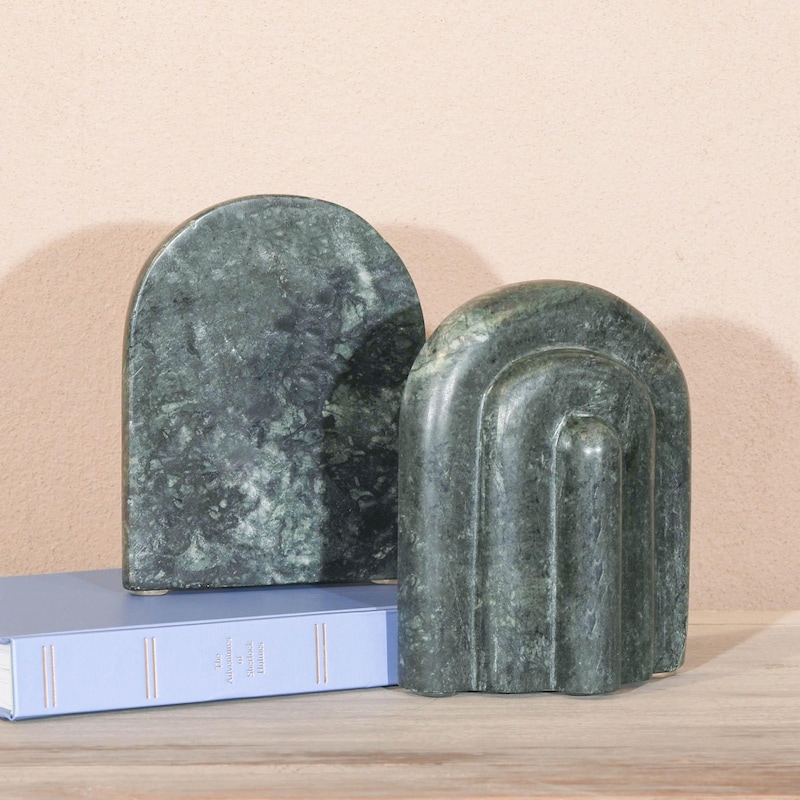Heavy Bookends Stone - Etsy UK