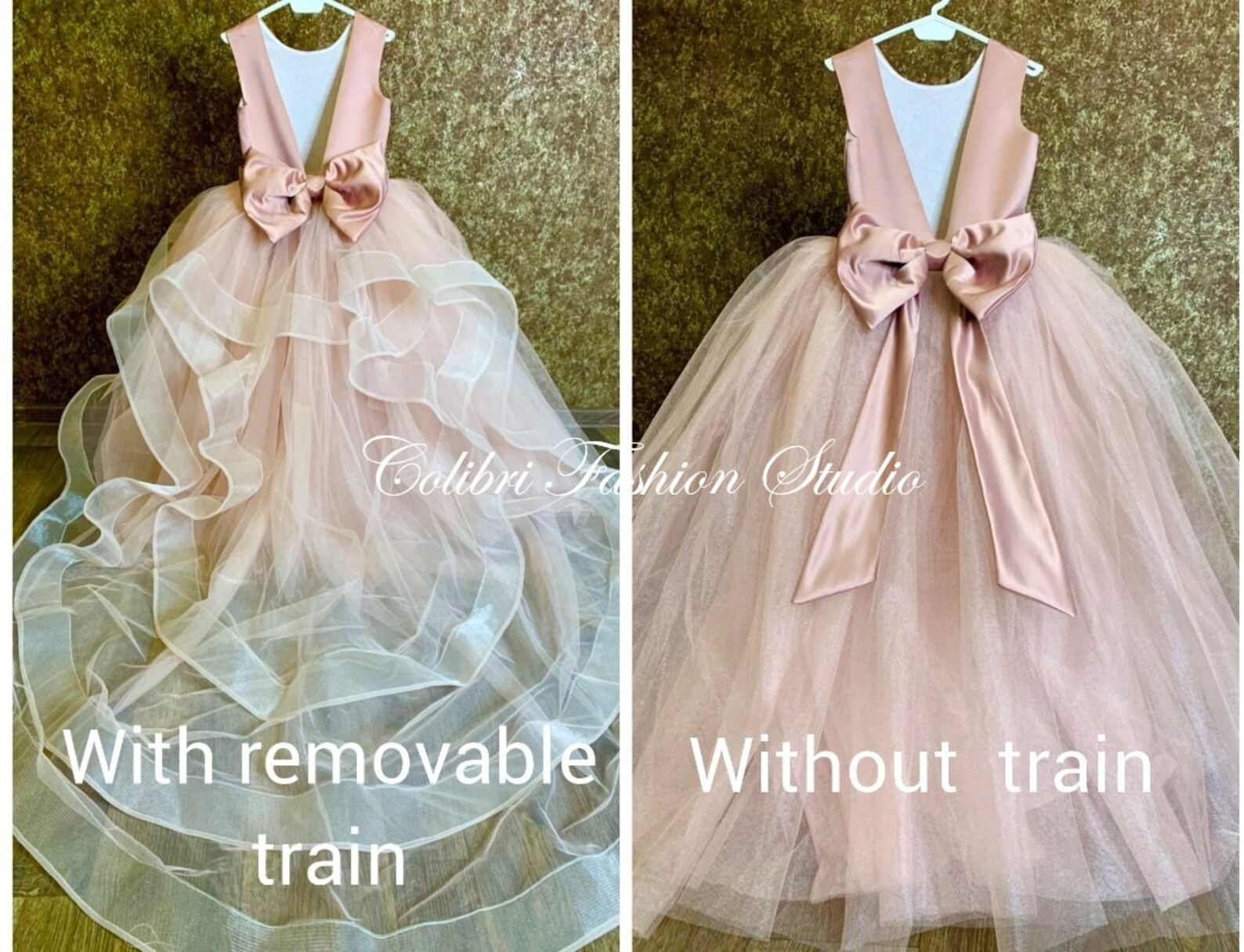 Satin Flower Girl Dress Ivory Flower Girl Dress Girl Dress Etsy 8896