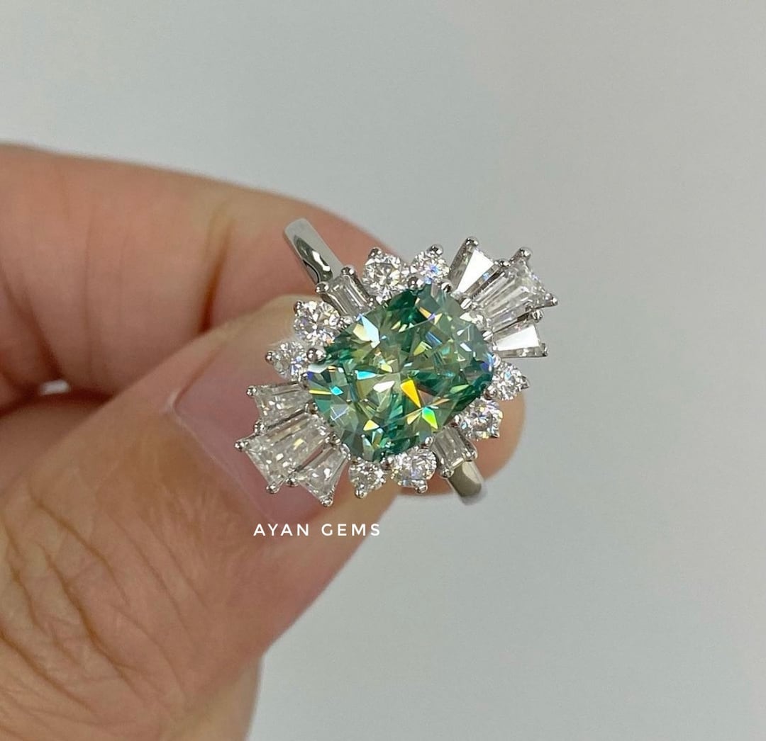 Sphene Ring, Gemstone Ring, Vintage Rings, Engagement Ring, 925 ...