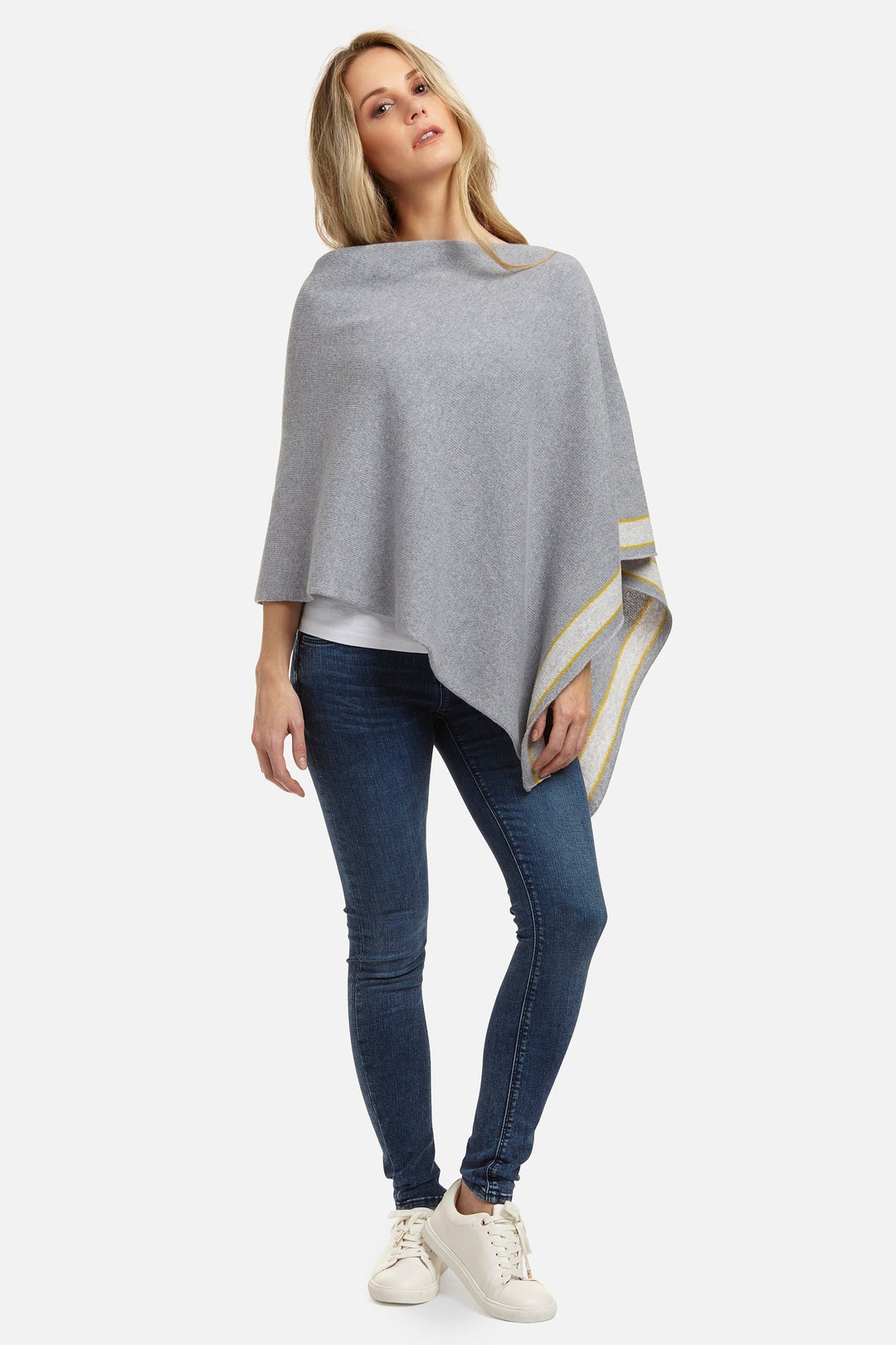 Handmade Pure Merino Lambswool Poncho Stylish Luxury - Etsy