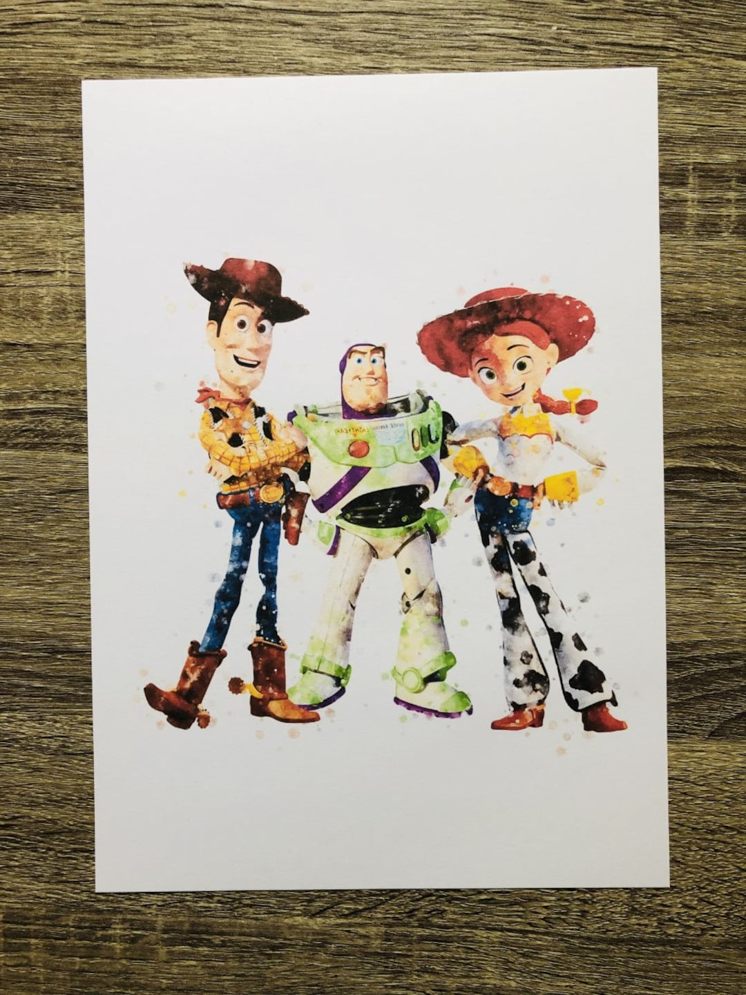 Toy Story Group Woody Buzz Lightyear Jessie Cowboy Cowgirl Space Cadet ...