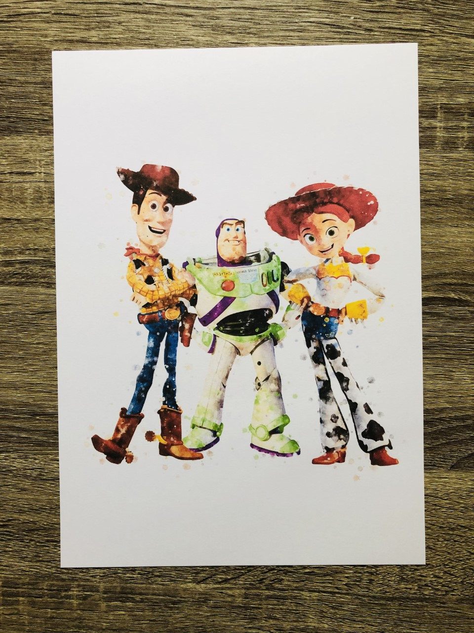Toy Story Group Woody Buzz Lightyear Jessie Cowboy Cowgirl Space Cadet ...