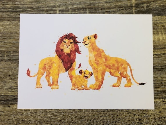 Mufasa And Sarabi And Simba