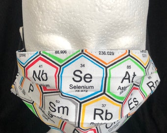 Periodic Table Cotton Fabric - Etsy