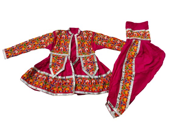 Banjara Rabari keriya dress,Gujarati Kutch Embroidery… - Gem