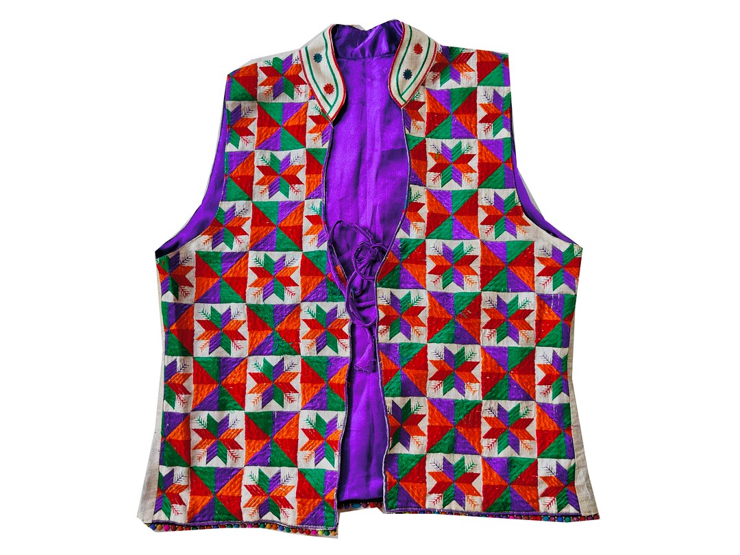 Banjara Rabari Keriya Jacket,gujarati Zari Embroidery Jacket, Boho ...