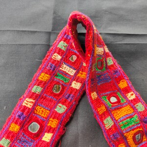 Antique Banjara Gala Belt,banjara Lambani Textile Gala Belt,hand ...