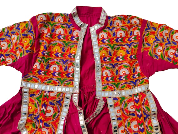 Banjara Rabari keriya dress,Gujarati Kutch Embroidery… - Gem