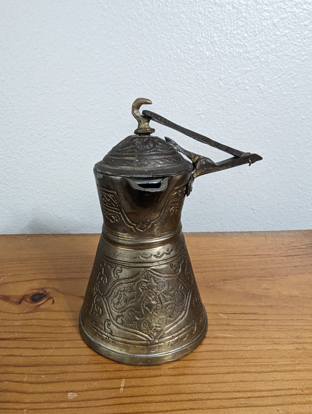 1920's Antique Brass Coffee or Tea Dallah - Etsy