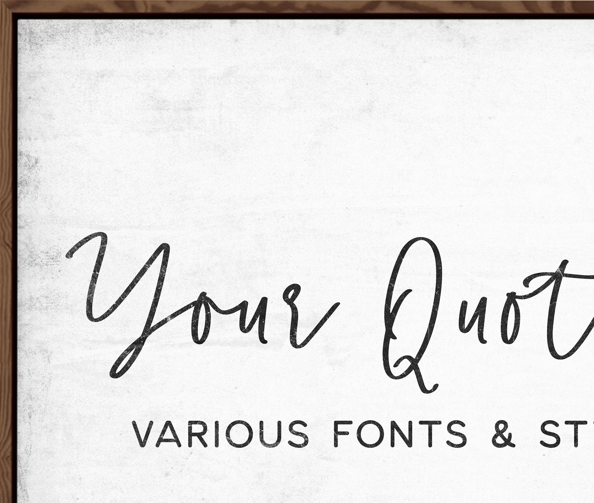 Custom Canvas Quote Sign Personalized Wall Art - Etsy