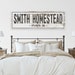 Vintage Inspired Farmhouse Sign Personalized Sign Shabby - Etsy