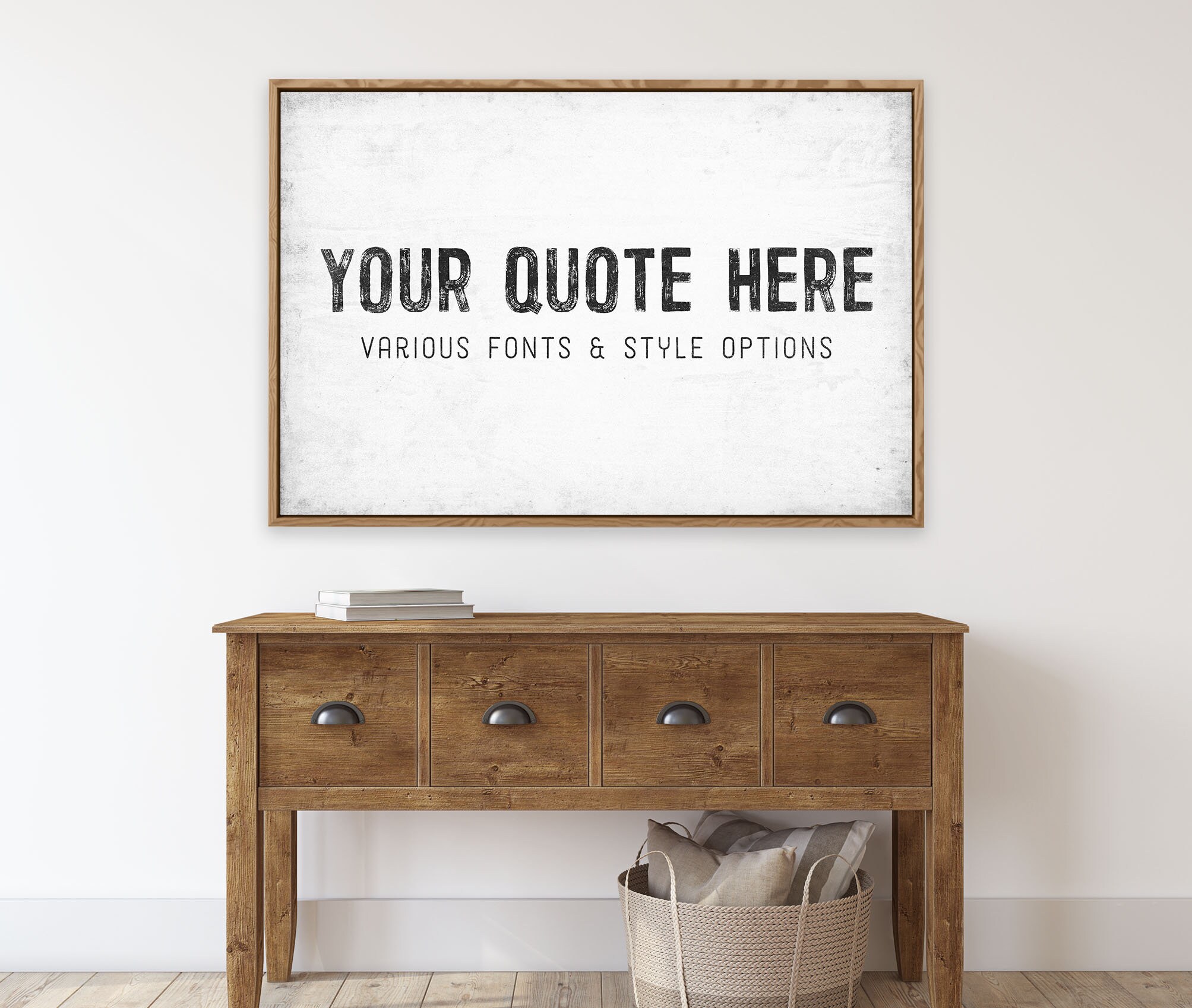 Create Your Own Custom Canvas Quote Sign Personalized Etsy Uk