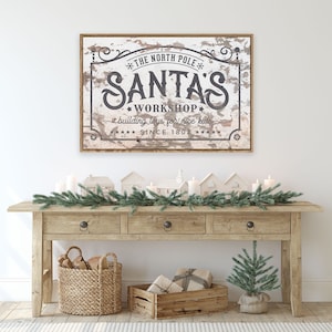 Vintage Festive Christmas Sign Rustic Holiday Sign Festive - Etsy