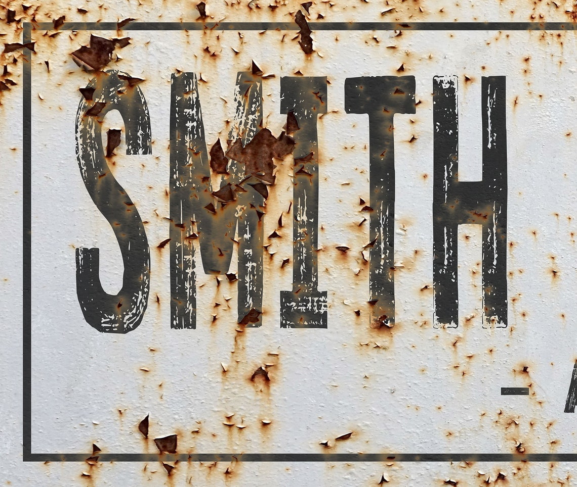 Vintage Inspired Farmhouse Sign Personalized Sign Shabby - Etsy