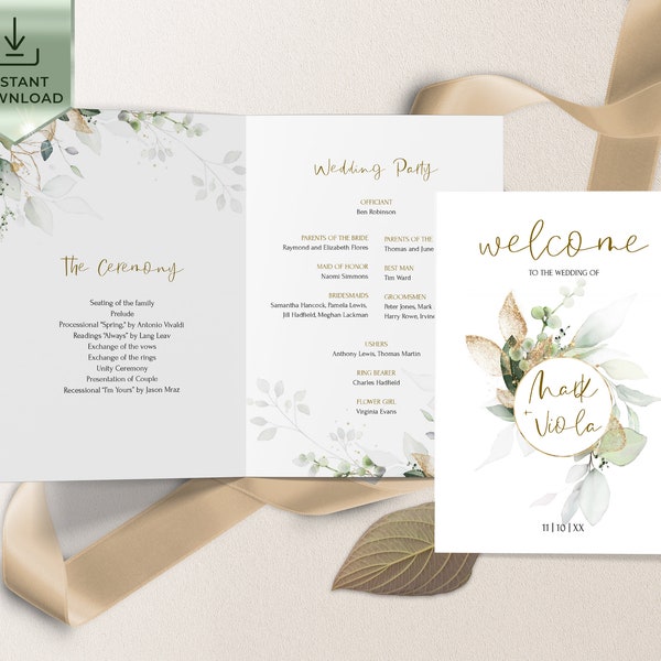 Wedding Program Box - Etsy