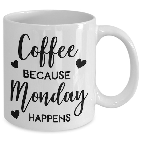 Happy Monday Mug - Etsy