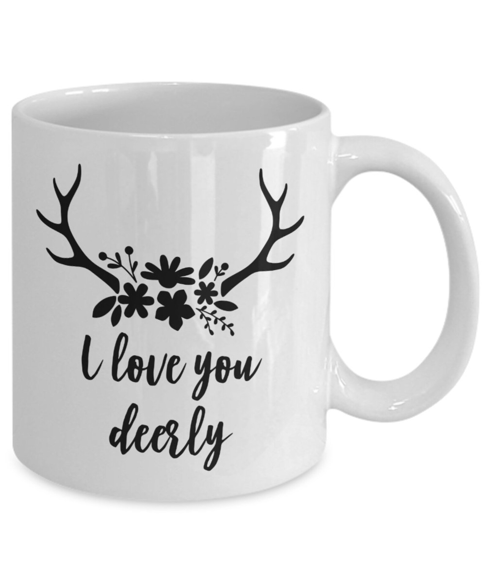 I Love You Deerly Mug I Love You Dearly Valentines Day Mug Etsy i-love-you-deerly-mug-i-love-you-dearly-valentines-day-mug-etsy