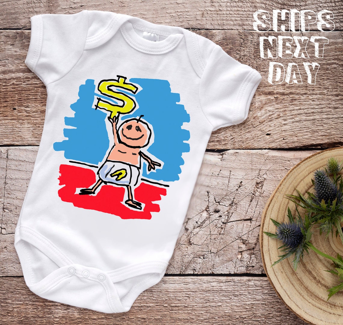 Money Dollar Baby Onesie - Etsy