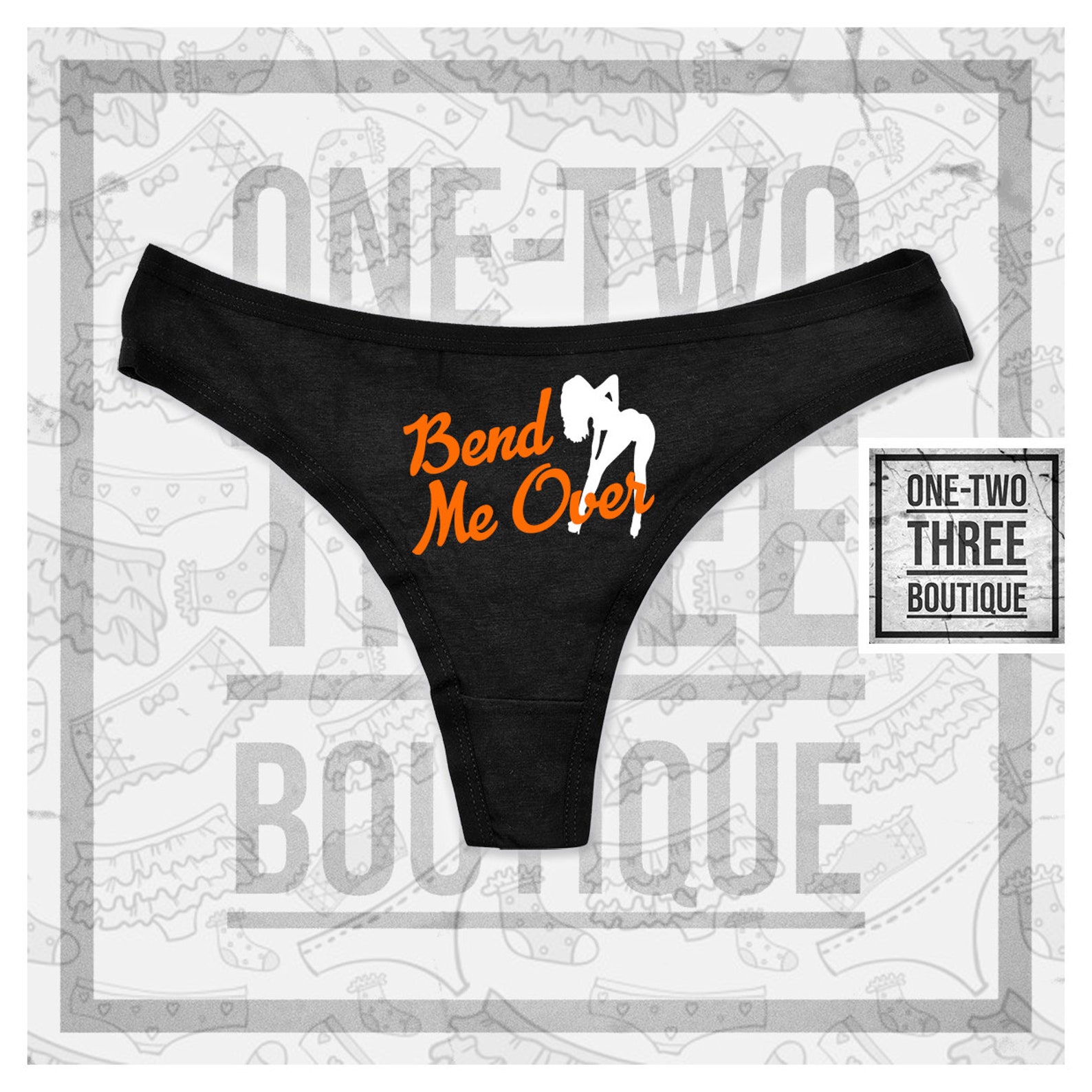 Bend Me Over Thong Etsy