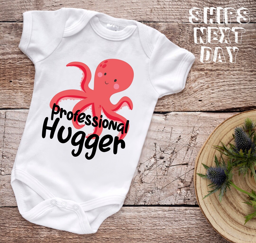 Professional Hugger Octopus Baby Snapsuit - Etsy