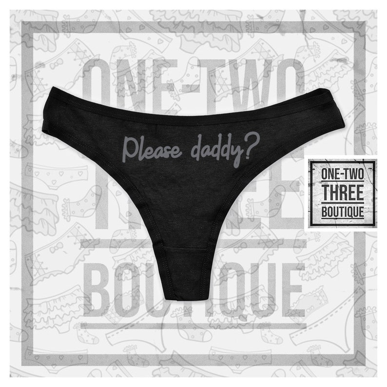 Please Daddy Thong Etsy
