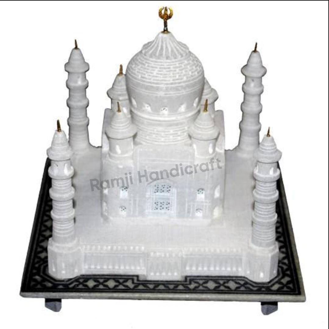 7" Handmade Taj Mahal Miniature Art of Mughal Empire - Etsy