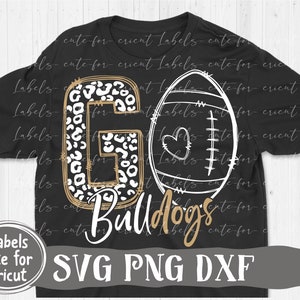 Go Bulldogs Svg,school Spirit Shirt,football SVG, Love Bulldogs Svg ...