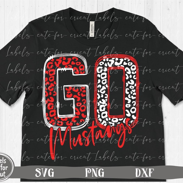 Go Mustangs - Etsy