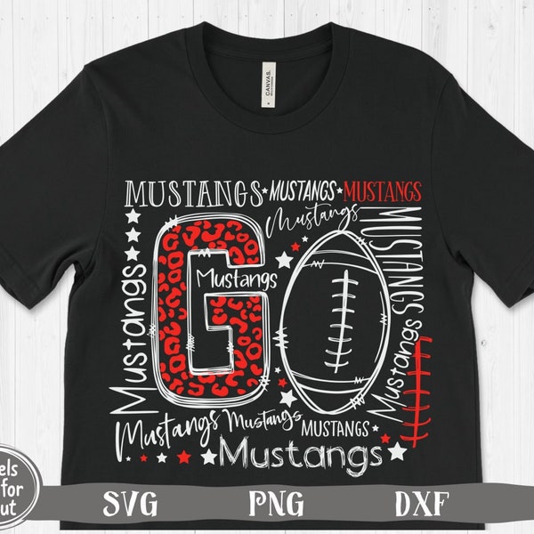 Go Mustangs - Etsy