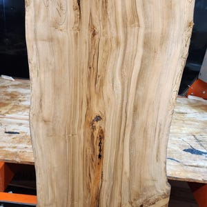 Gum Wood Slab. 64" X 17" X 1 1/8" Live-edge, Multi-figured Slab ...