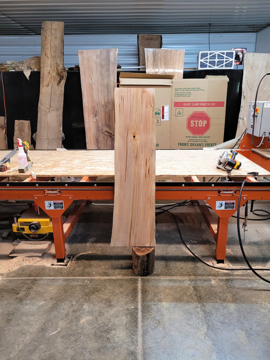 Gum Slab Spalted. 53 X 12.5-15.75 X 1 1/2. - Etsy