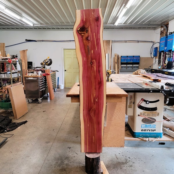 Live Edge Cedar Slab - Etsy
