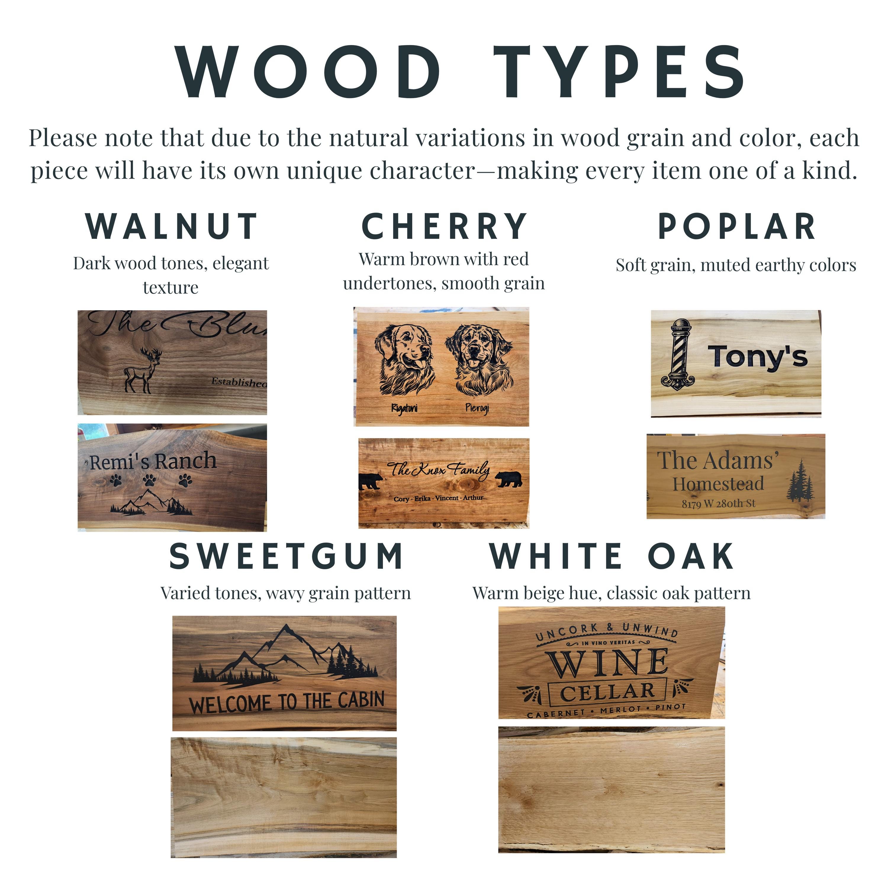 Custom Live Edge Wood Address Sign | Carved Street Address | Cozy ...