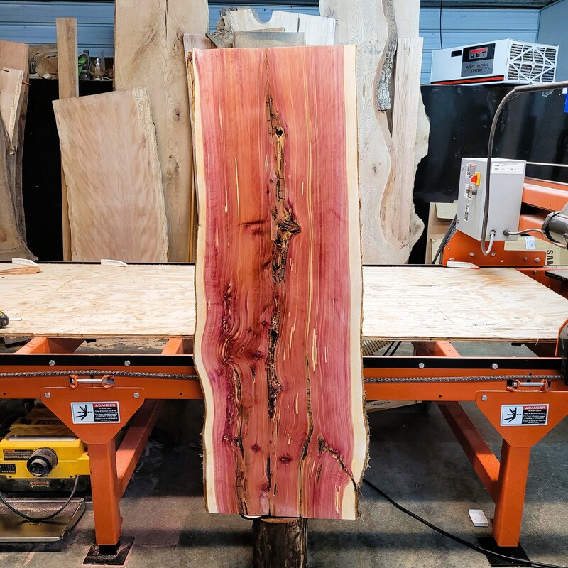 Red Cedar Slab - Etsy