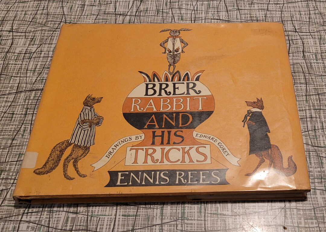 Vintage Brer Rabbit and His Tricks - Ennis Rees - Edward Gorey - First ...