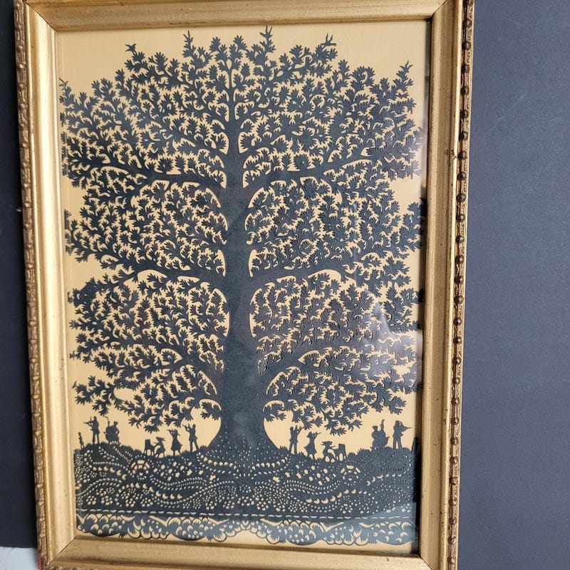 Scherenschnitte Tree - Etsy