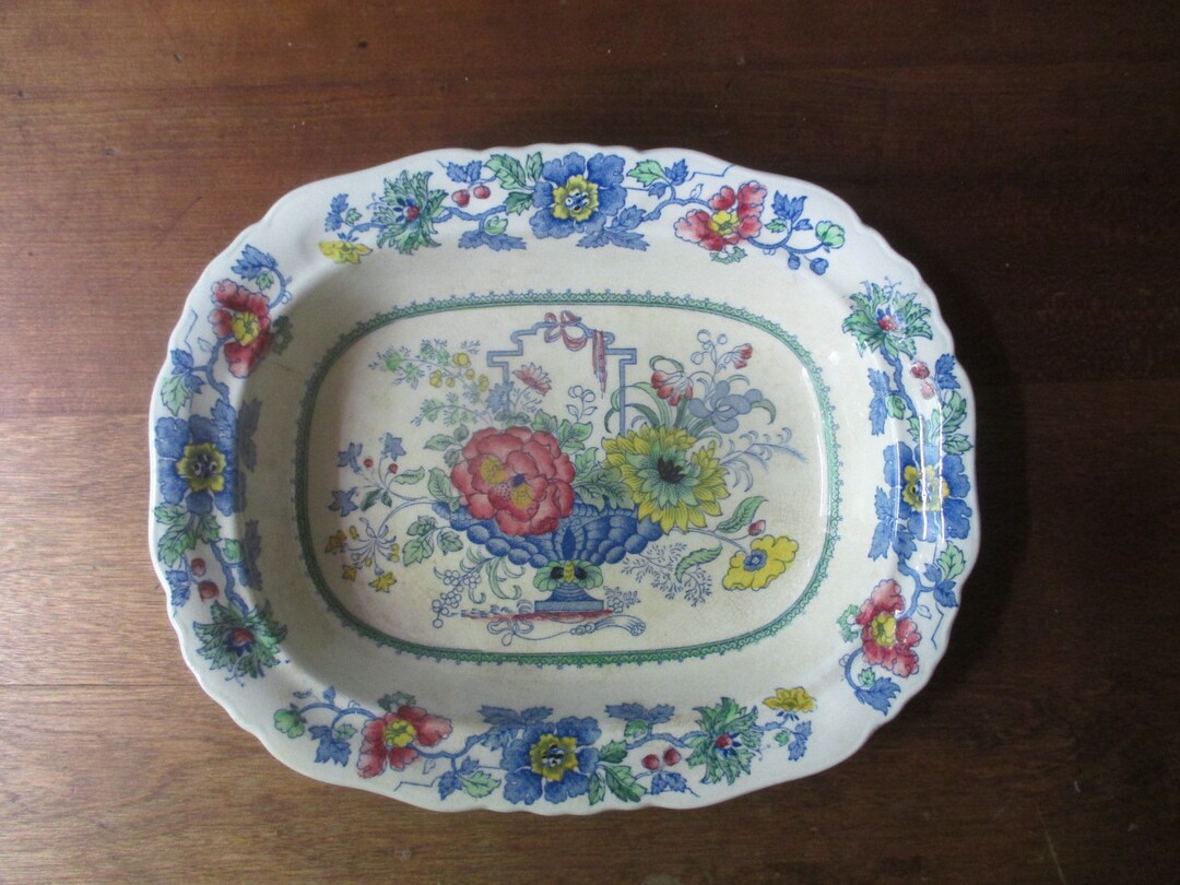 Masons Strathmore England Ironstone Serving Dish Vegetables Classic ...