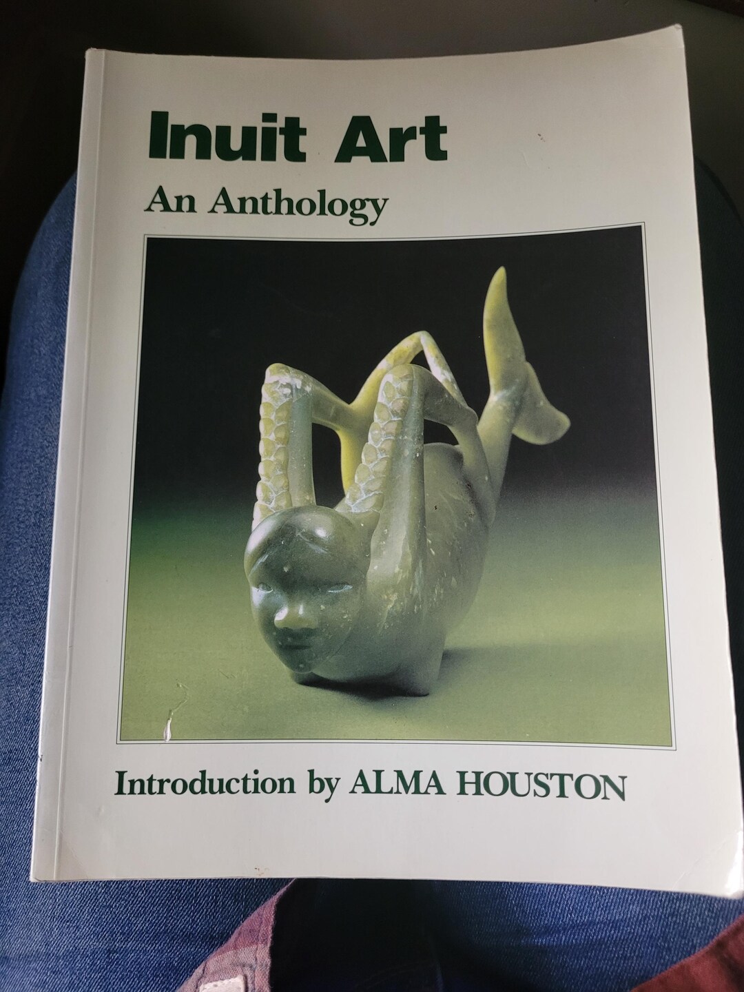 Vintage Inuit Art History Book - Inuit Art an Anthology - Alma Houston ...