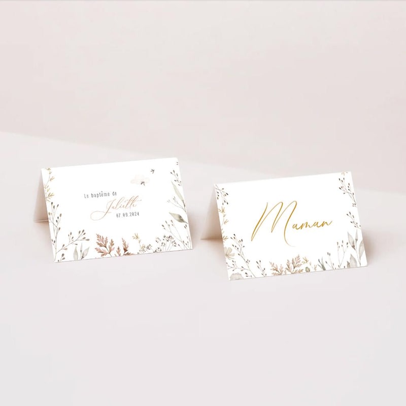 Table Place Marker - Etsy