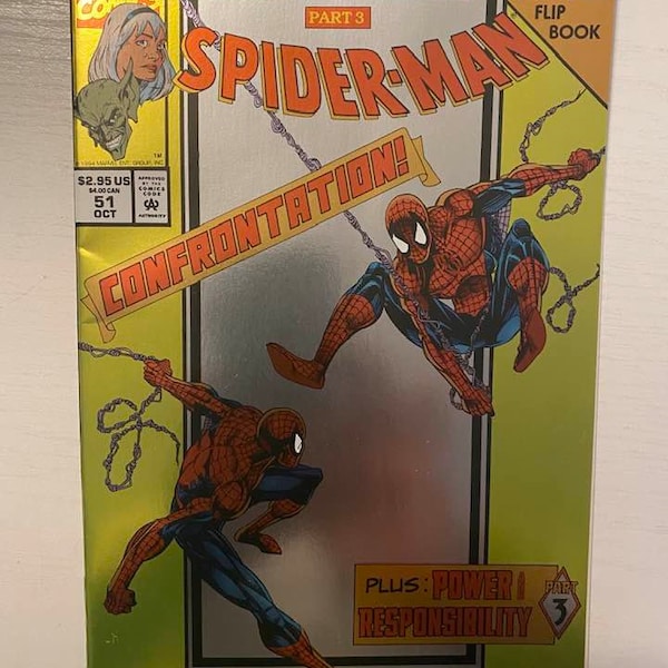Spider Man Flip Book - Etsy