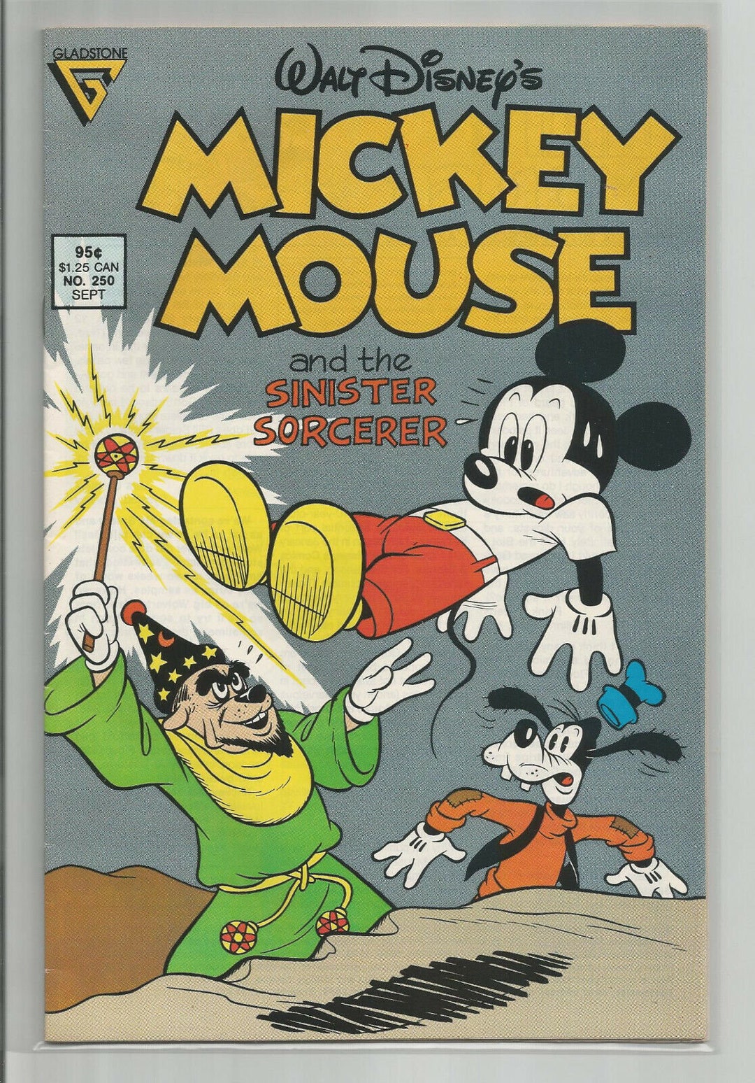 Walt Disney's Mickey Mouse 250 SINISTER SORCERER GLADSTONE - Etsy
