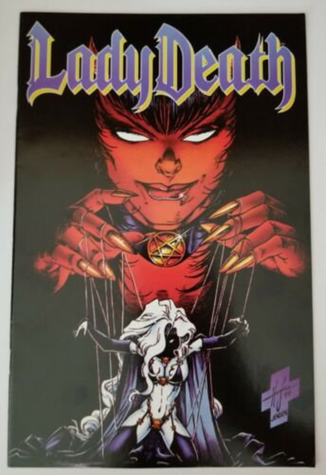 Lady Death Between Heaven and Hell 3 chaos Comics, 1995 - Etsy